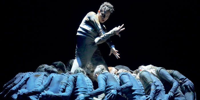 Sharon Eyal, Gai Behar und Andrew Skeels am Staatsballett